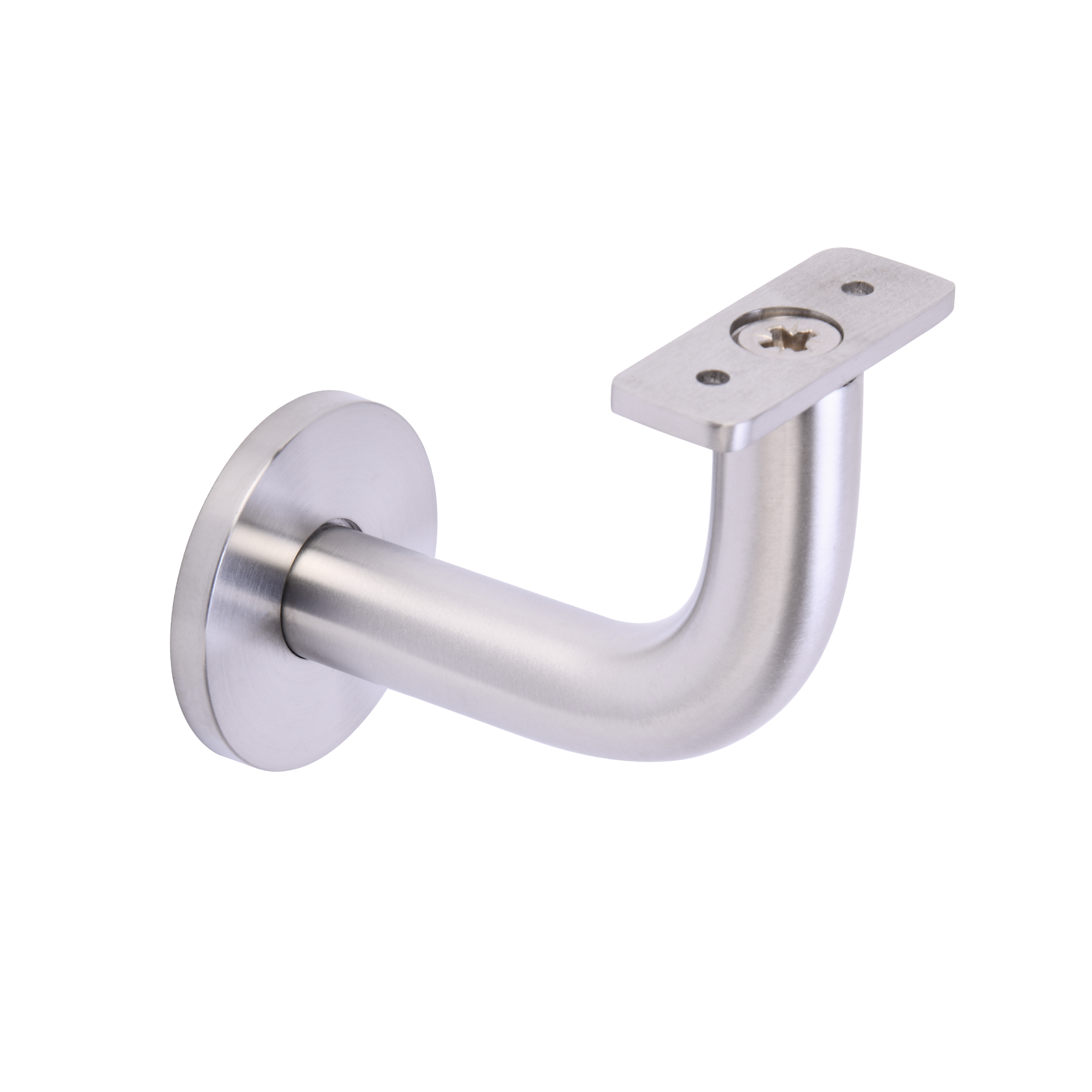 HUNTA® Satin Stainless Steel DDA Handrail Bracket - Powered by Trade