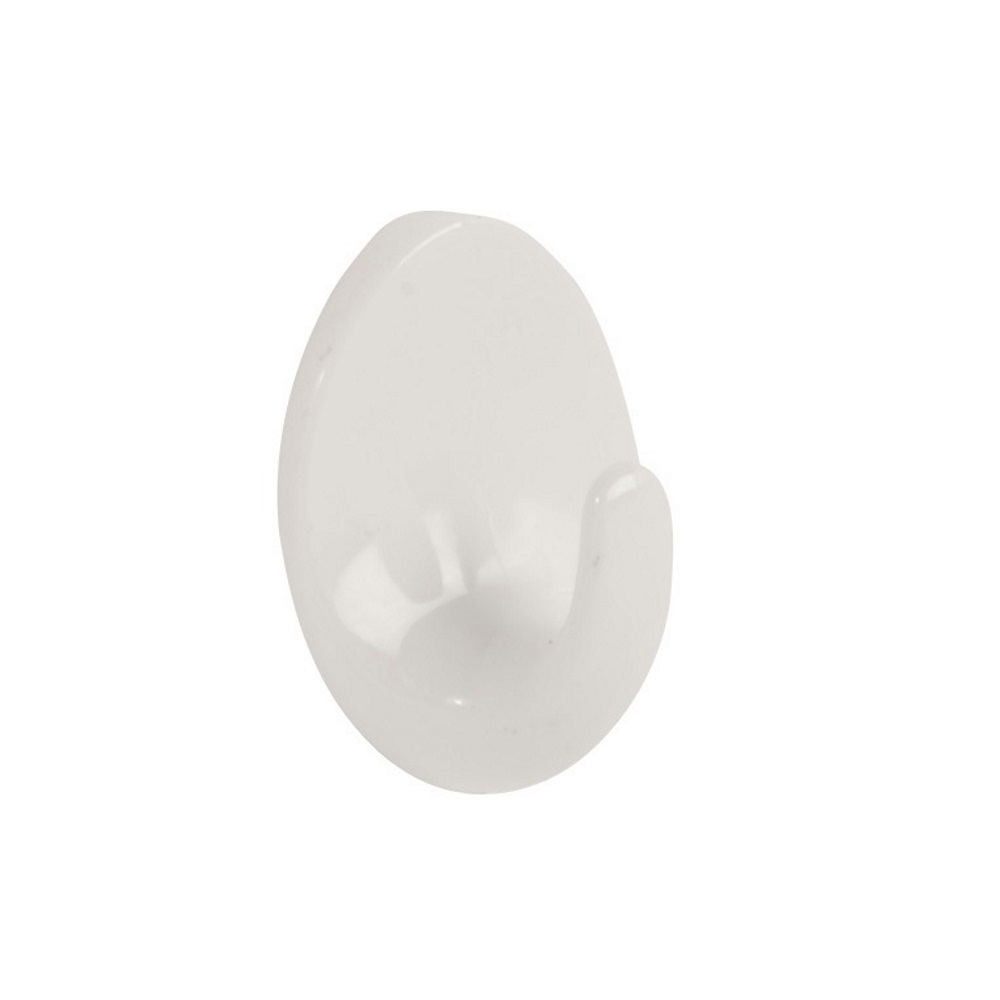 CORE-BULK Oval Hook Self Adhesive White Medium - Powered by Trade