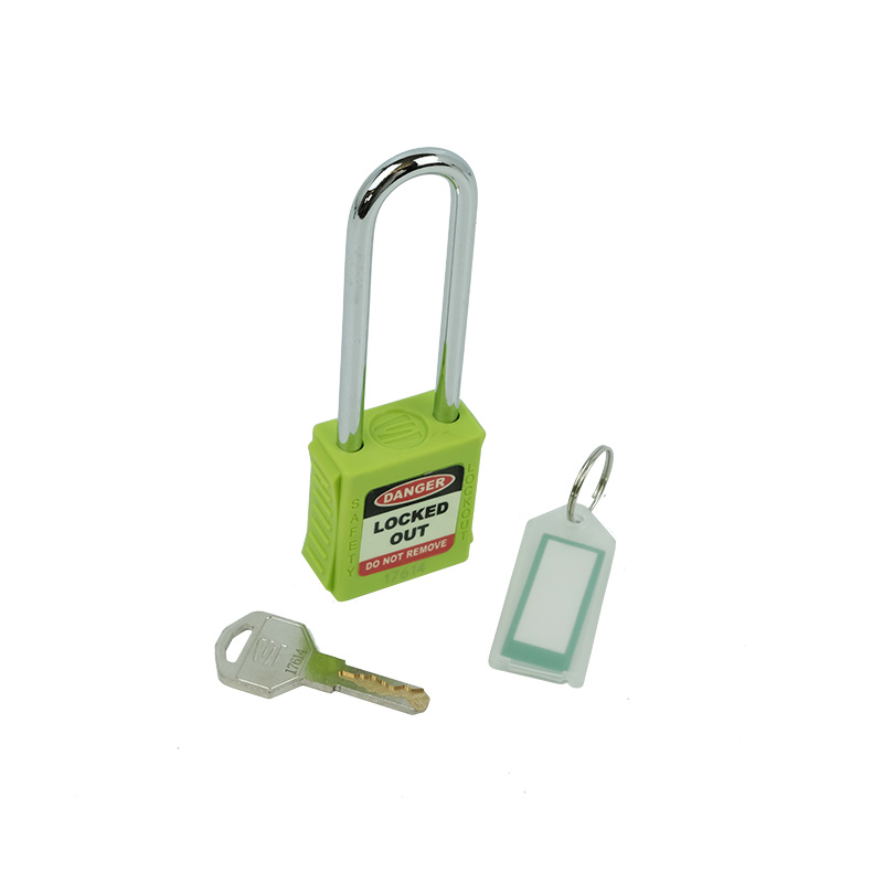 SPECTRUM INDUSTRIAL Safety Lockout Padlocks Long Shackle - Green (each ...