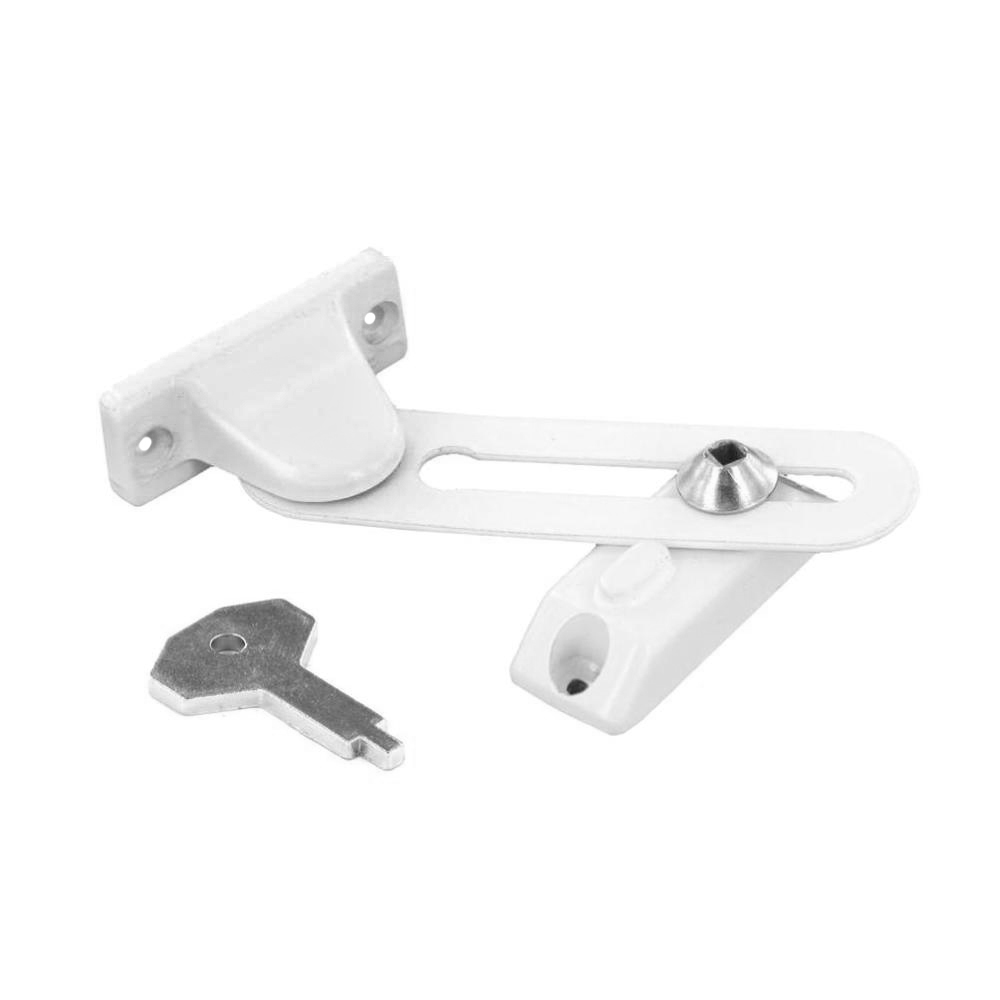 SECURIT® Window restrictor White - 90mm - Powered by Trade