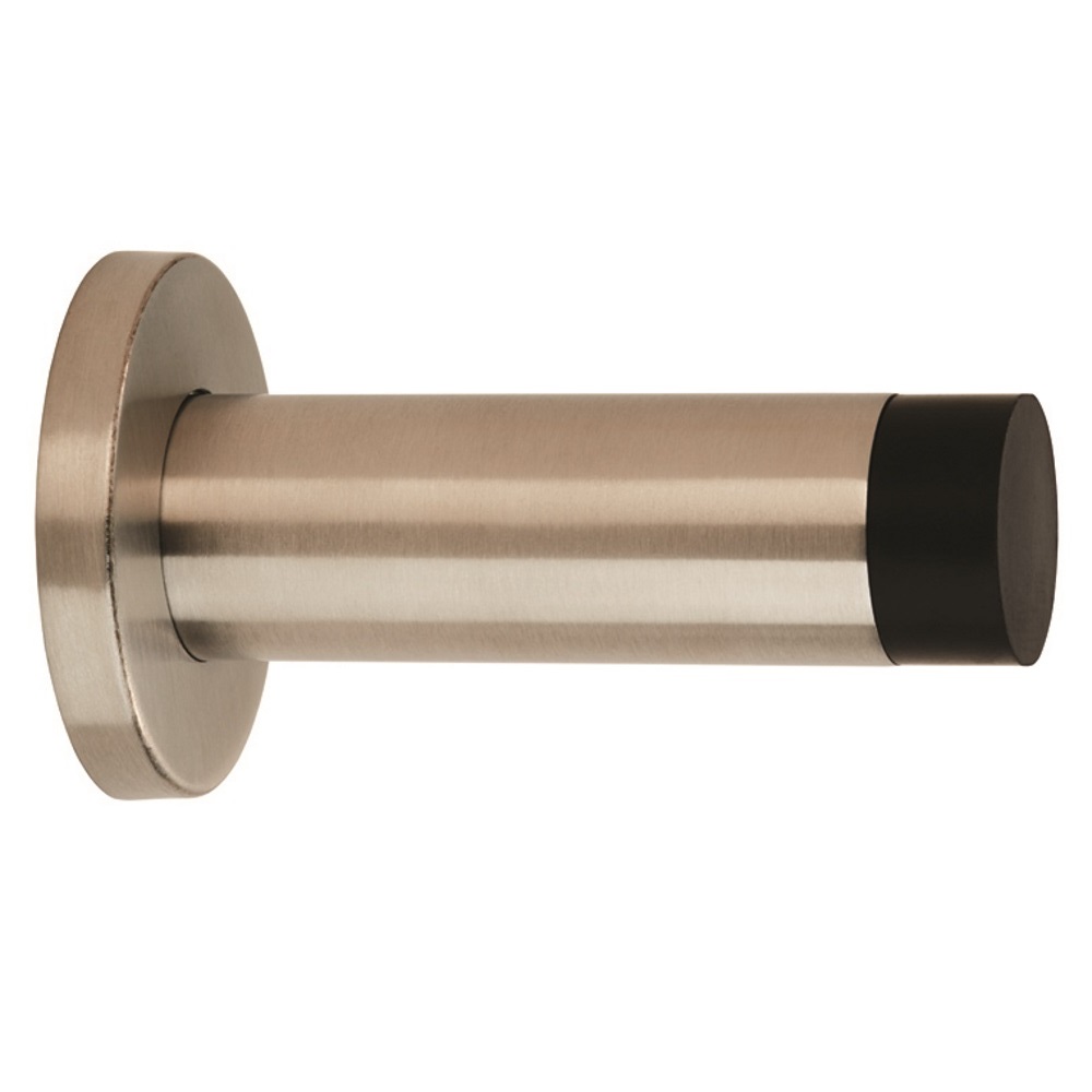 EUROSPEC® Steelworx Wall Mounted Door Stop 76mm - Satin Stainless Steel ...