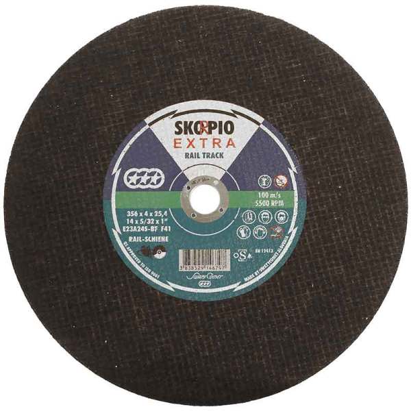 ABRACS® Skorpio Rail Blade 356mm x 4mm x 25.4mm - Powered by Trade
