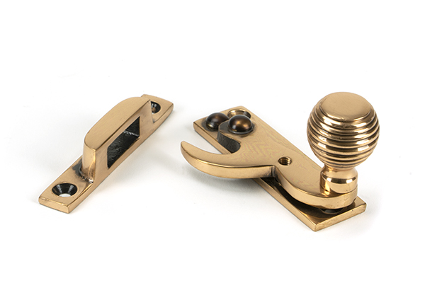 FROM THE ANVIL® Polished Bronze Beehive Sash Hook Fastener - Powered by ...