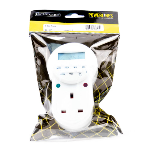 Powerlines® 7 Day Digital Timer - Powered by Trade