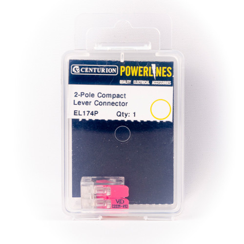 Powerlines® 2-Pole Compact Lever Connector - Powered by Trade